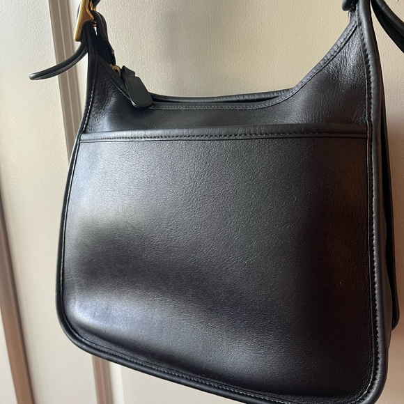 Coach | Bags | Vintage 9s Coach H9n9966 Legacy Black Zip Bag For ...